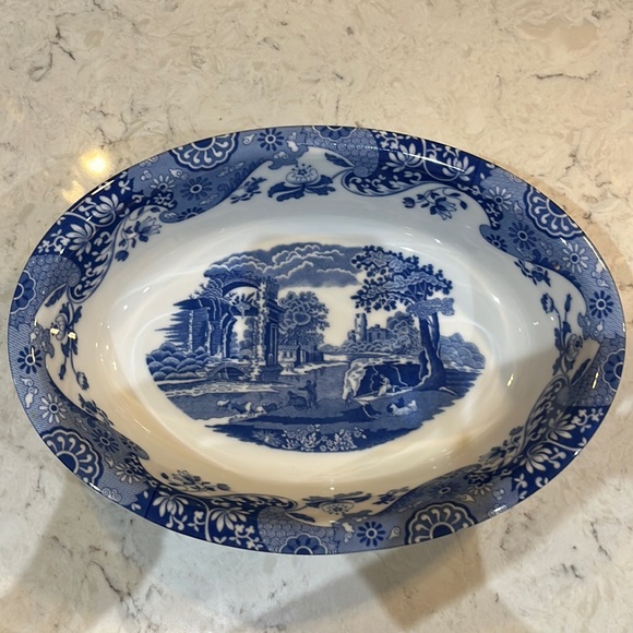 Spode | Kitchen | Spode Blue Italian Casserole Dish | Poshmark